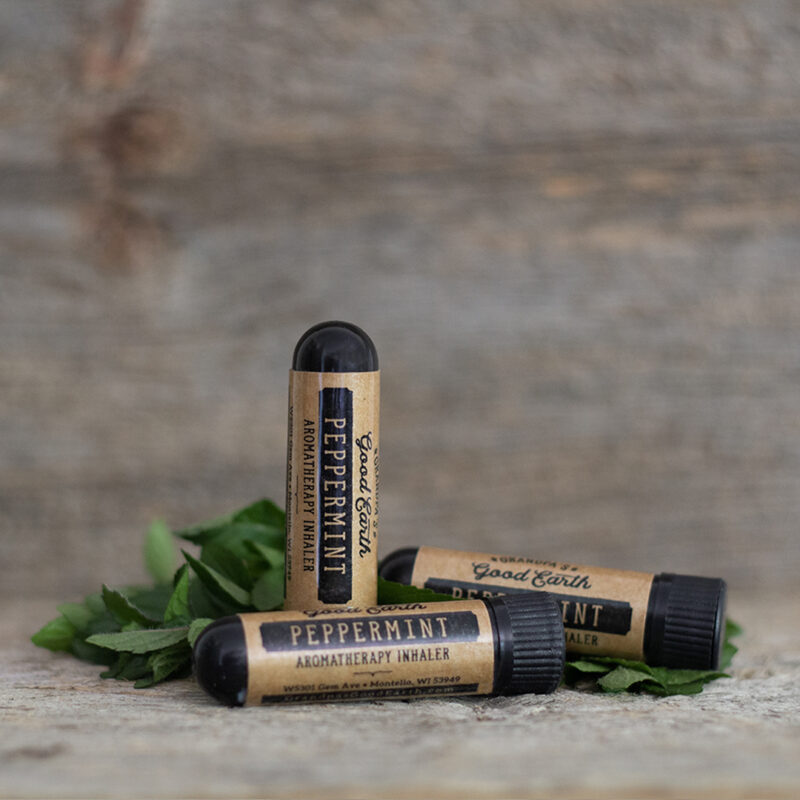 Peppermint Aromatherapy Inhaler | Grandpa's Good Earth